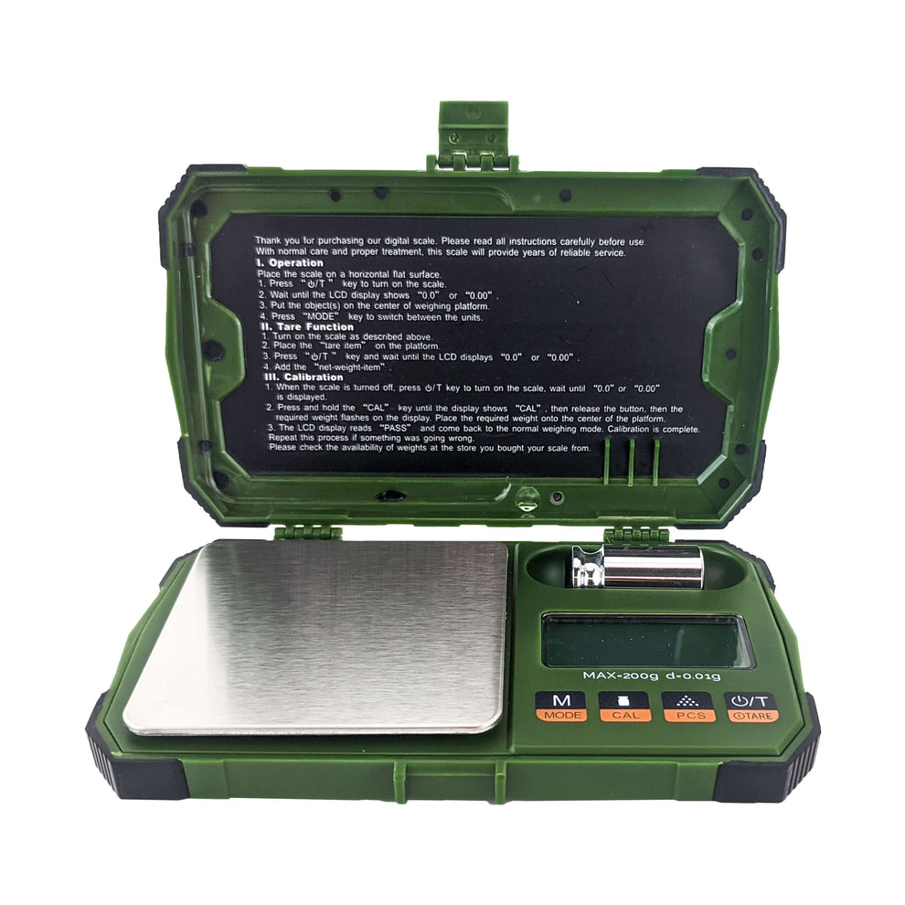 Fuzion Armoured Digital Scale, 200g x 0.01g, ARM-200